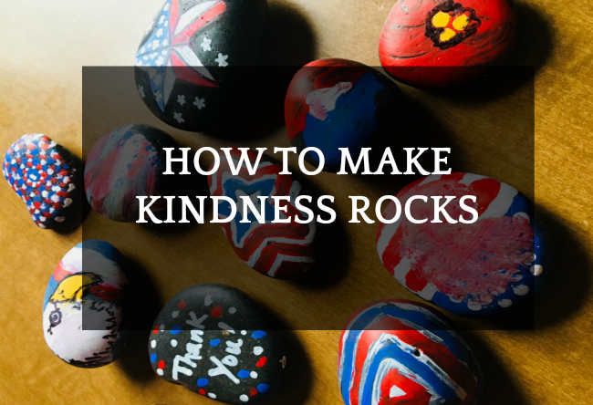 Kindness Rocks Craft for Thankful Activities | Homeschool Super Freak